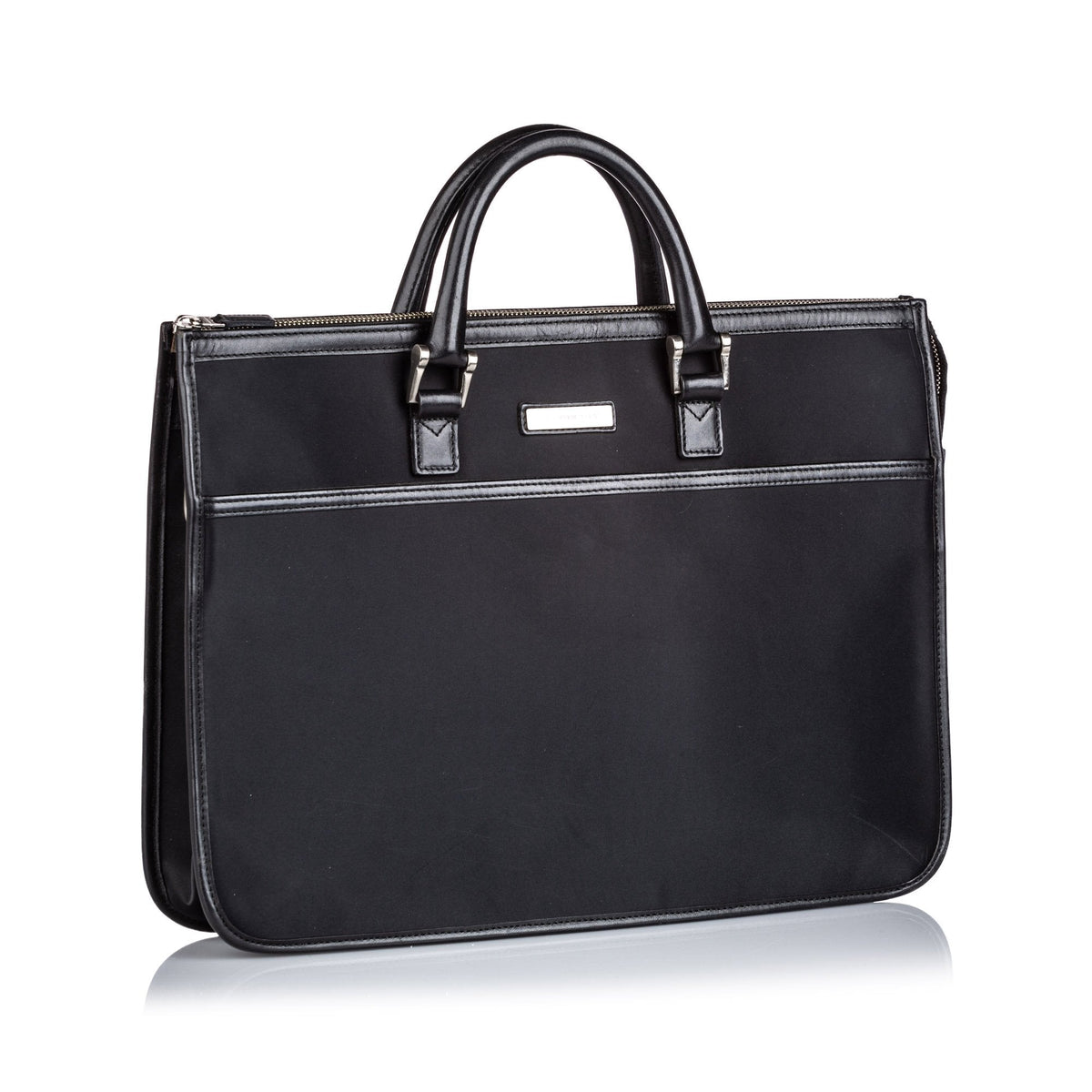 Burberry Black Nylon Fabric Briefcase UNITED KINGDOM – Reeby Bags