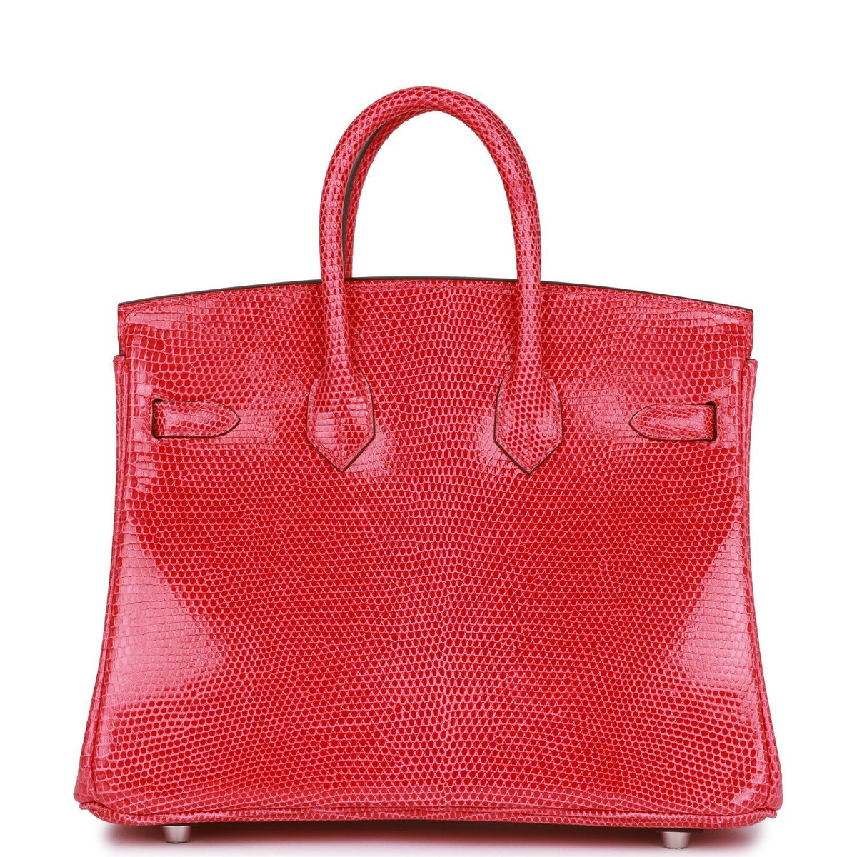 Hermes Birkin 25 Rose Extreme Lizard Palladium Hardware – Reeby Bags